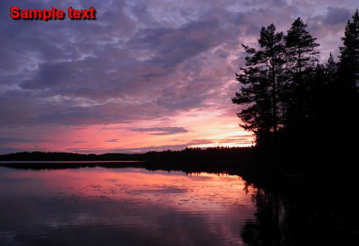 Text with Effects - Graphics Mill